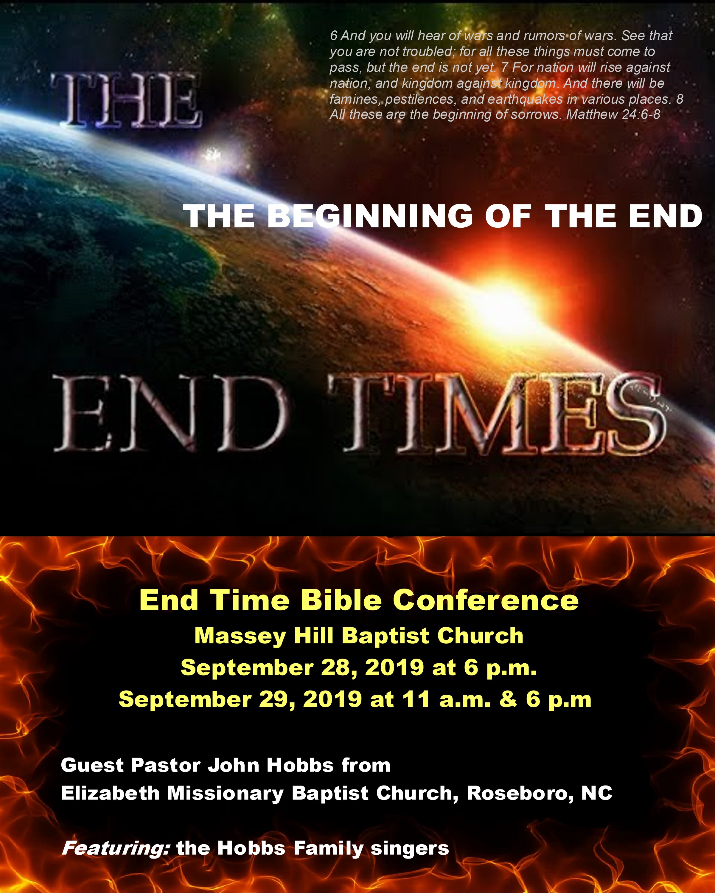 Welcome - Massey Hill Baptist Church